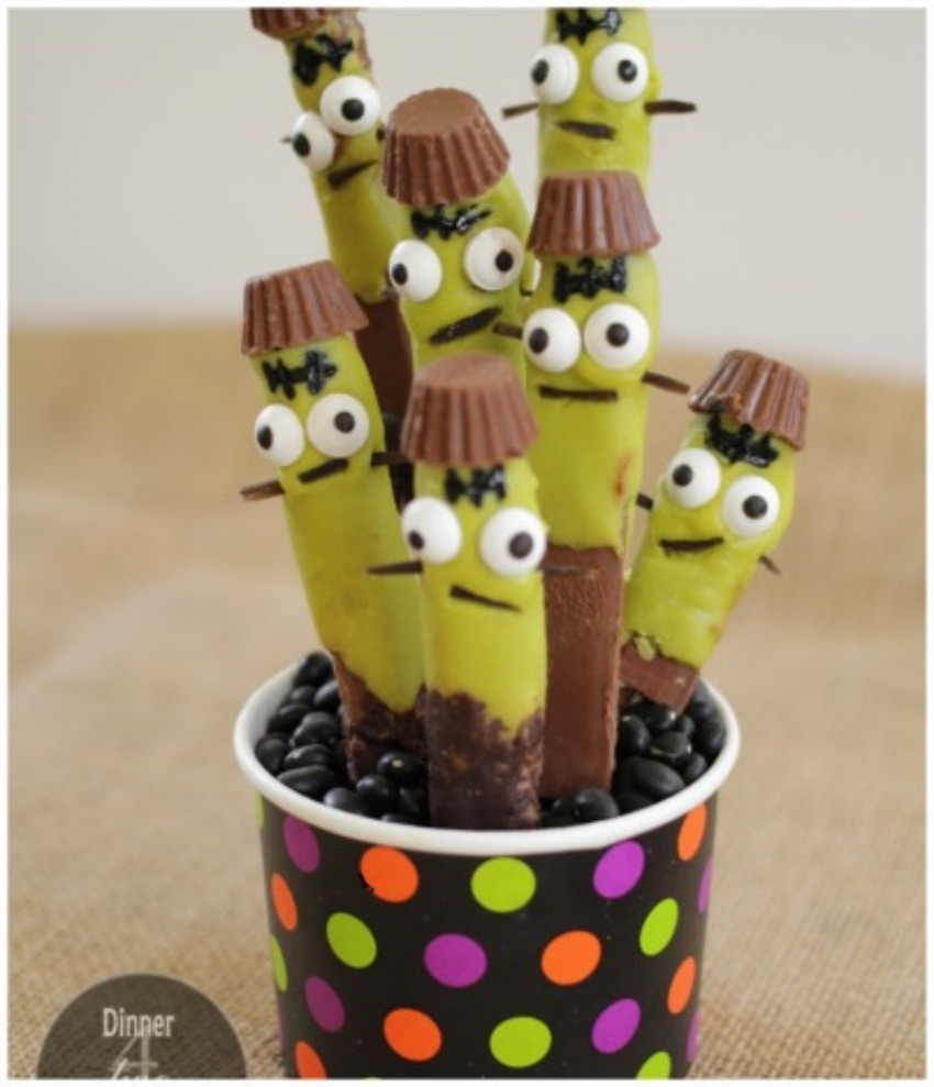 Frankenstein Halloween Treats - Dinner 4 Two