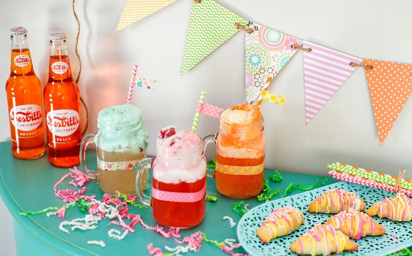 Spring Fizzy Floats - Dinner 4 Two